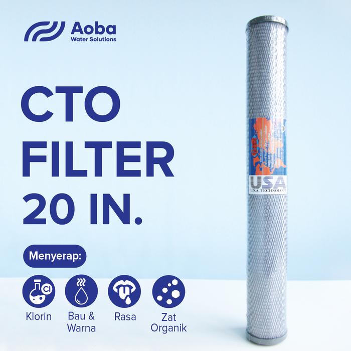 Jual Carbon Blok 20" CTO 20 INCH GARUDA | Cartridge Filter Air Karbon Aktif - Kota Tangerang ...