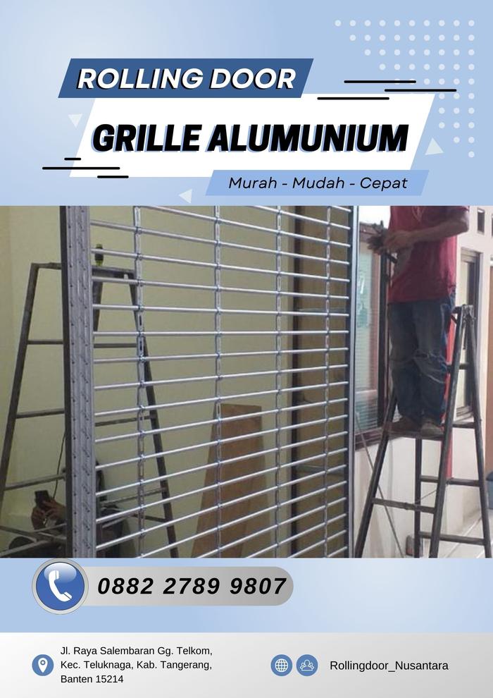 Jual Rolling grille alumunium transparan - Jakarta Timur - Rollingdoor ...