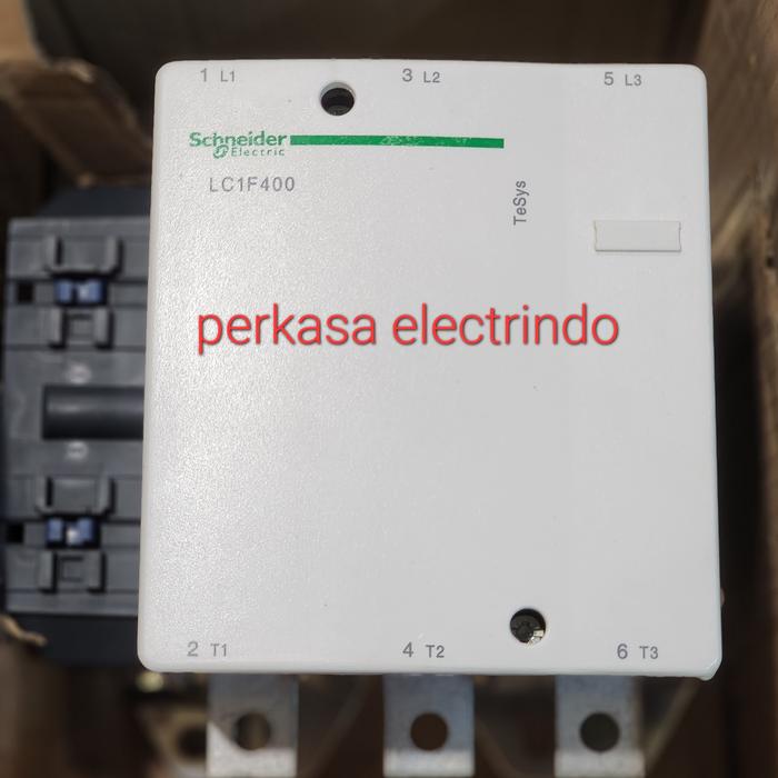 Jual Kontaktor LC1F400 / Contactor LC1F400 Schneider 3P 220V AC ...