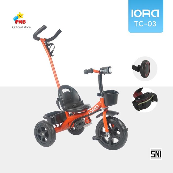 Jual Sepeda Anak Roda Tiga IORA Tricycle TC 03 PMB - Kab. Tangerang ...