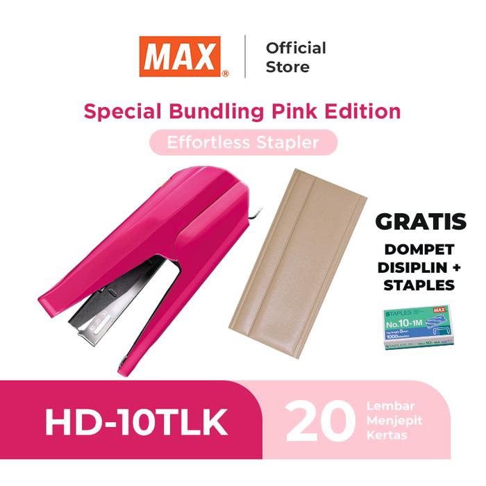 Promo Max stapler HD-10TLK Pink - Jakarta Pusat - Max Indonesia Official | Tokopedia