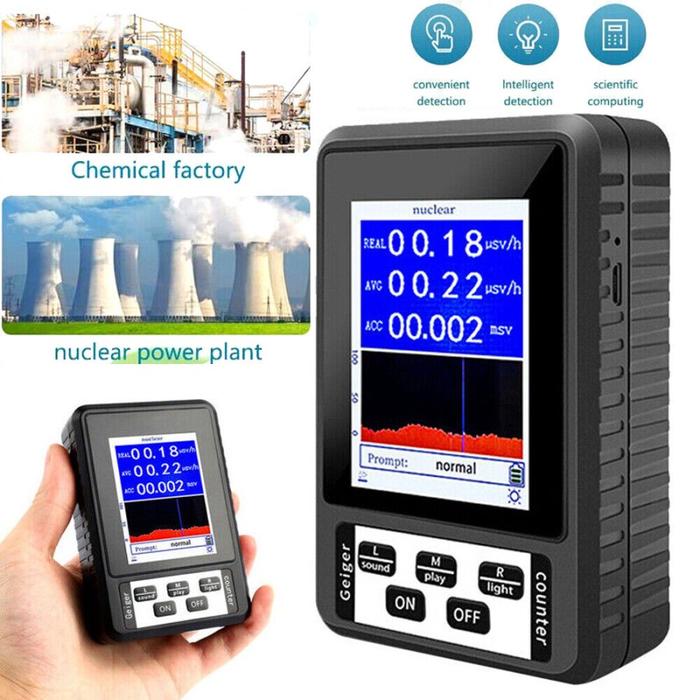 Jual Nuclear Radiation Detector Geiger Counter Pendeteksi Radiasi ...