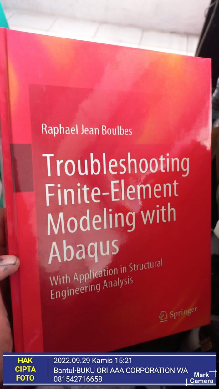 Jual Troubleshooting Finite-Element Modeling with Abaqus - Kota Yogyakarta - aaa corporation ...