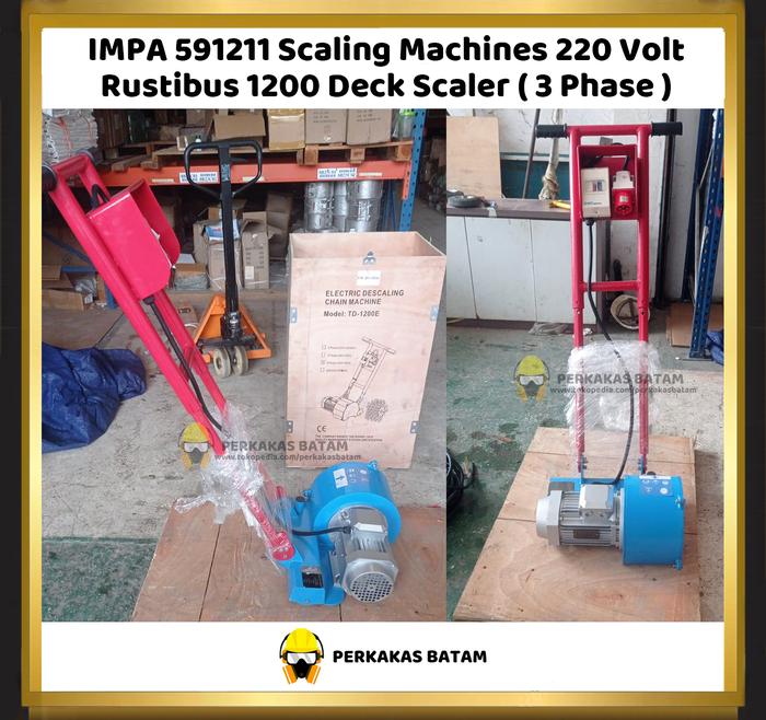Jual IMPA 591211 Scaling Machines Rustibus 1200 Deck Scaler 220V 3 ...