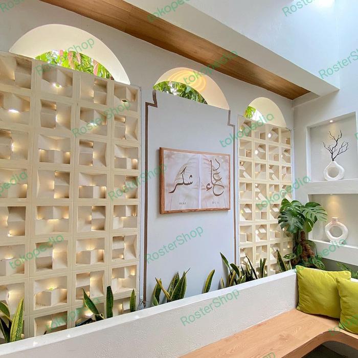 Jual roster motif M putih terbaru - Kota Depok - RosterShop | Tokopedia