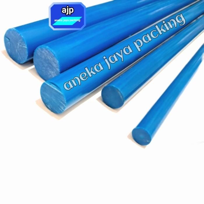 Jual mc blue rod rod 20mm x 50cm as hard nylon biru batangan - Jakarta ...