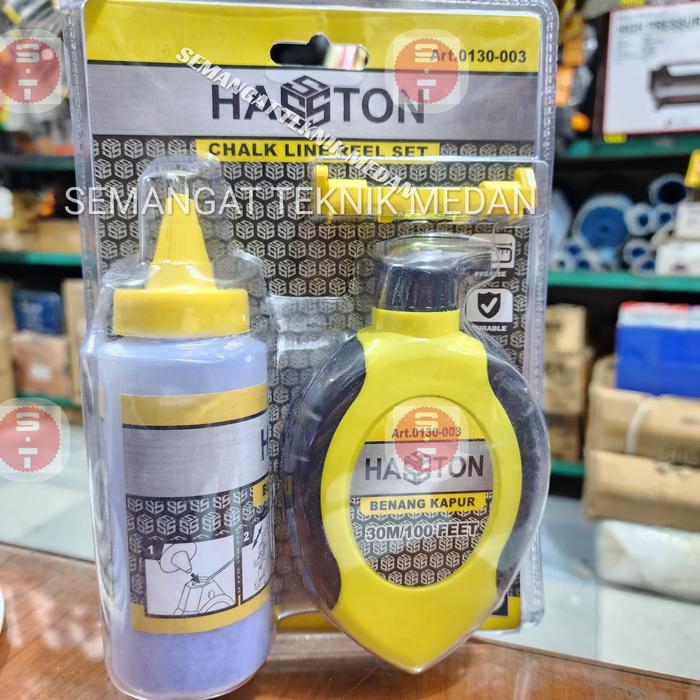 Jual SIPAT SIPATAN MARKING TINTA LOT BENANG CHALK LINE SET HASSTON 0130 ...