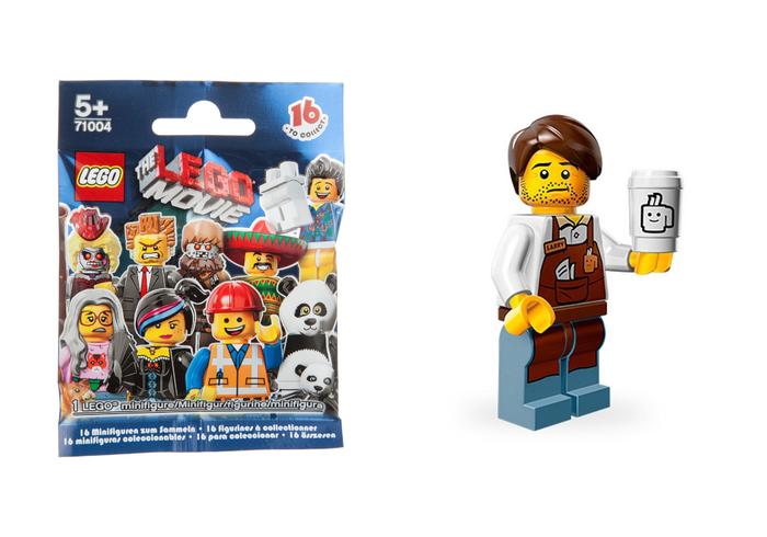 Jual [LEGO] Minifigure Series The Movie - Larry the Barista (MISP ...