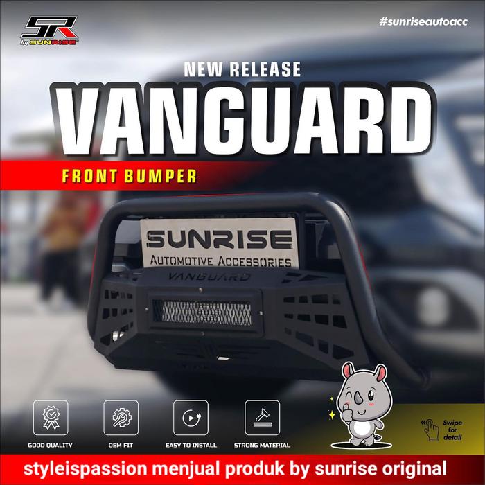Jual Tanduk Vanguard Avanza Veloz Xpander Innova Fortuner 2022-2023 ...