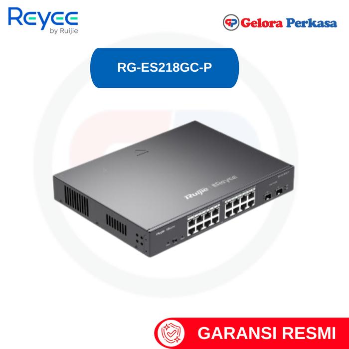 Jual Ruijie RG-ES218GC-P | 18-Port Gigabit Smart Cloud Mananged PoE Switch - Kota Denpasar ...