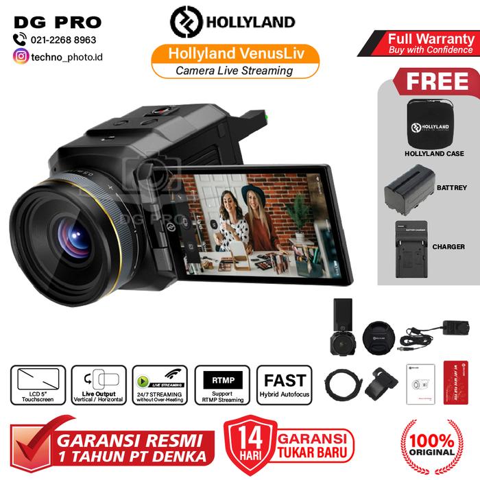 Jual Hollyland VenusLiv Live Streaming Camera Venus Liv Stream Cam ...