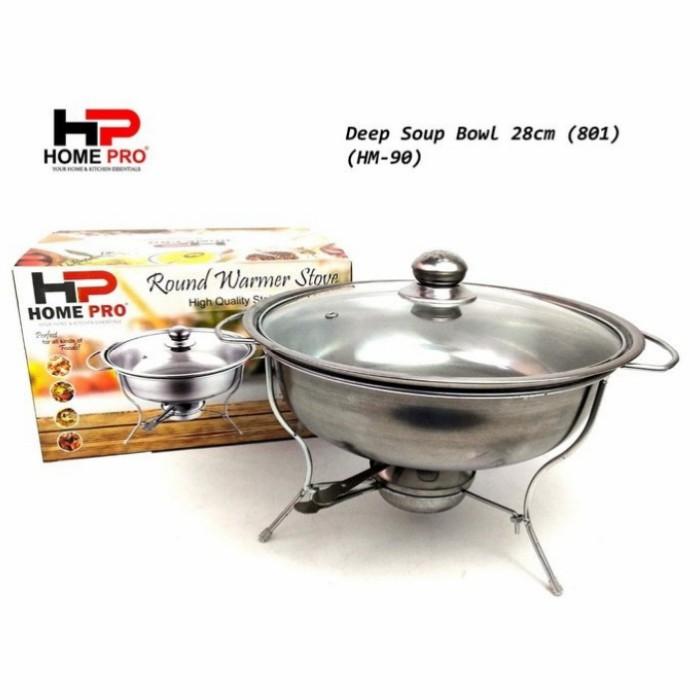 Jual HOME PRO Round Warmer Stove I Pemanas Makanan Bulat I Prasmanan ...