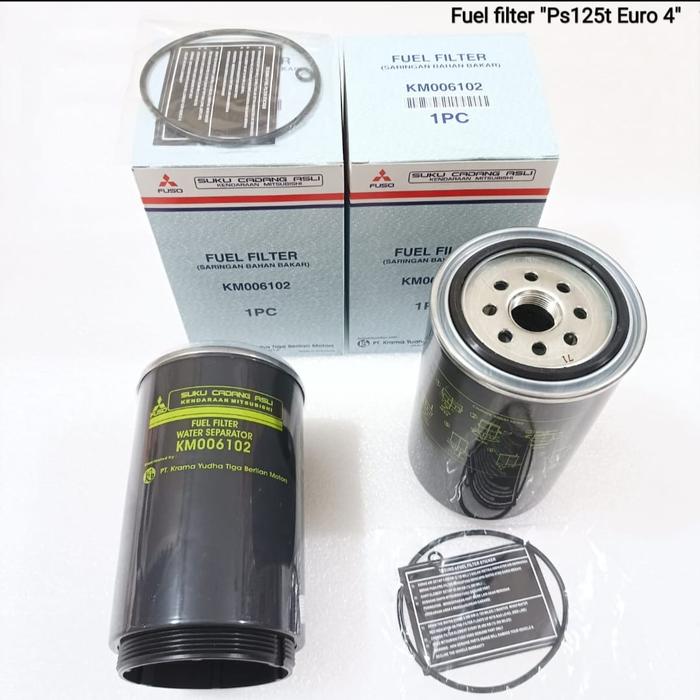 Jual fuel filter/filter solar new canter euro 4 KM006102 - Jakarta ...
