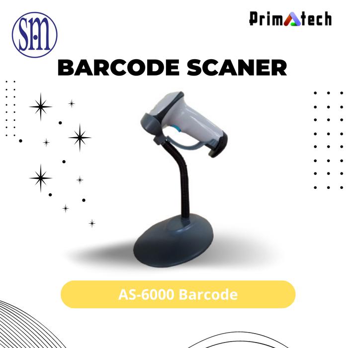 Jual Barcode Scanner Automatic Scan Original Primatech a6000 - Kab ...