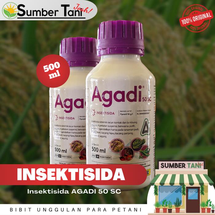 Jual Insektisida Agadi 50 SC Kemasan 500 ml - Kab. Kediri - Sumber Tani ...