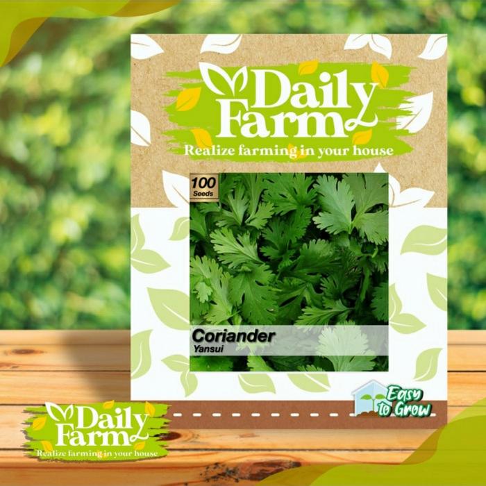 Jual Benih Bibit Daun Ketumbar - Yansui - Coriander - Daily Farm ...
