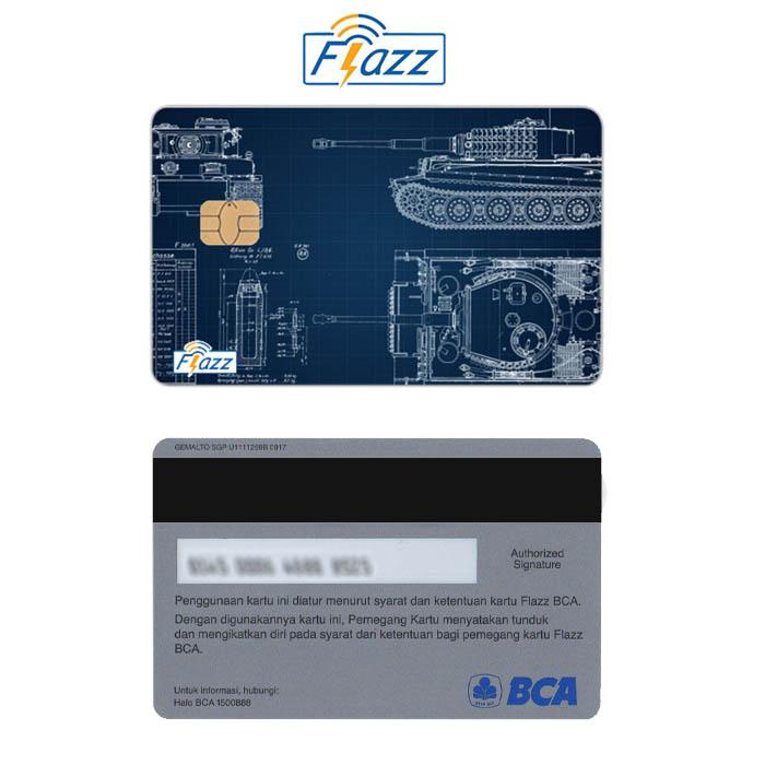 Jual Kartu Tank Blueprint Flazz BCA Gen 2 Custom Card - Kota Bandung - Laris Casing Shop | Tokopedia