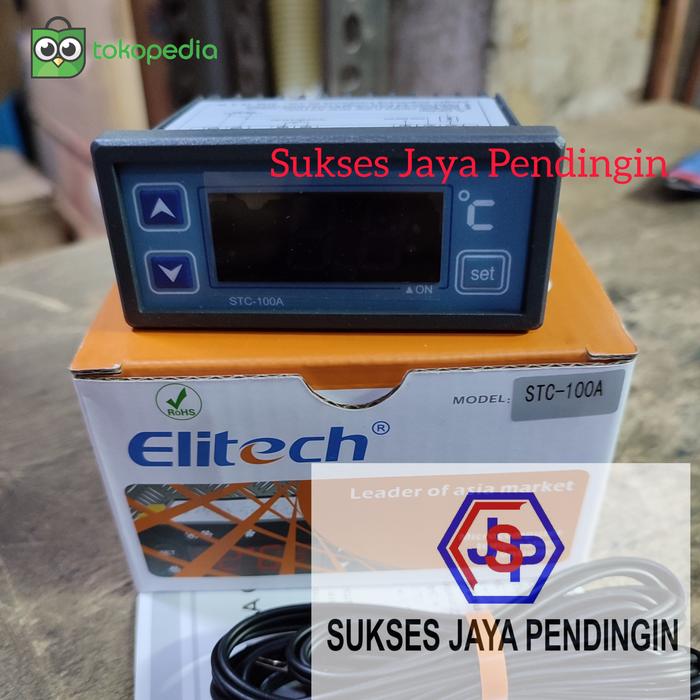 Jual Thermostat Elitech STC-100A Digital Temperature Control / STC-100A Ori - Jakarta Barat ...