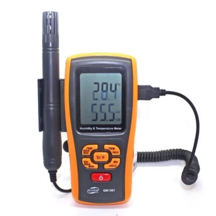 Jual Digital Humidity Meter, GM1361 Benetech Temperature Meter - Kota ...
