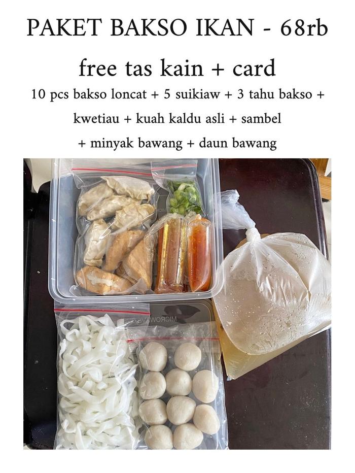 Jual Paket Bakso Ikan - Homemade - Ready Setiap Hari - Jakarta Barat ...