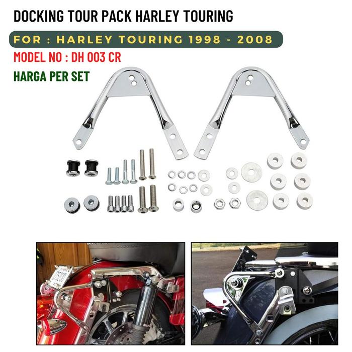 Jual DOCKING TOUR PACK HARLEY TOURING 1998 - 2008 DH 003 CR - Kota ...