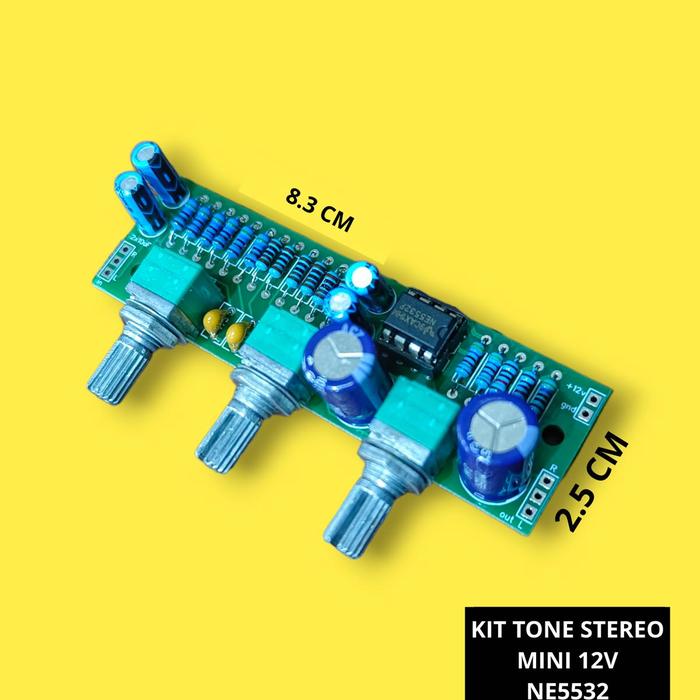 Jual Kit Tone Stereo 3 Pot NE5532 Class D Mini Control 3 Potensio DC ...