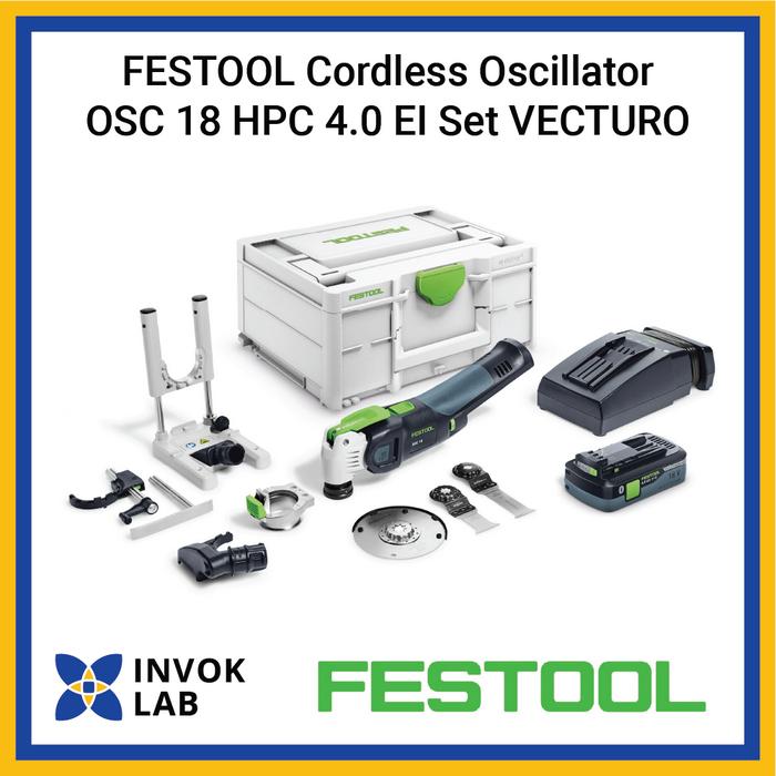 Jual FESTOOL Cordless Oscillator OSC 18 HPC 4.0 EI Set VECTURO ...