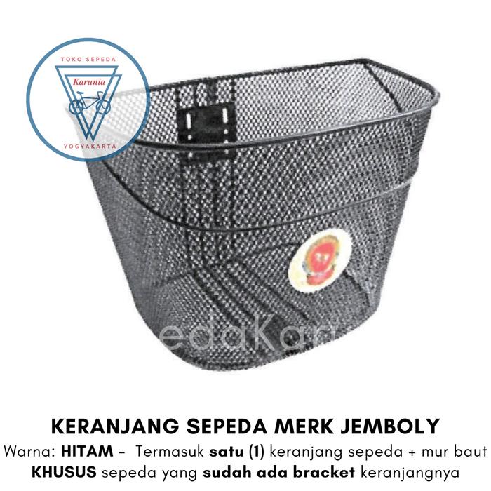 Jual Keranjang Kranjang Besi Sepeda Dan Motor Merk Jemboly CTB Mini MTB ...