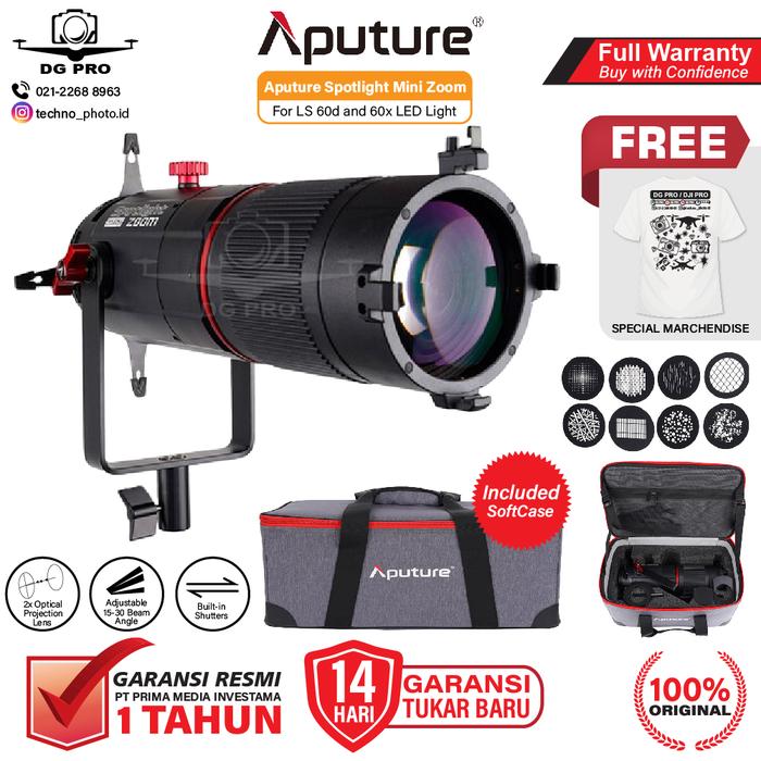 Promo Aputure Spotlight Mini Zoom for LS 60d and 60x LED Light Garansi ...