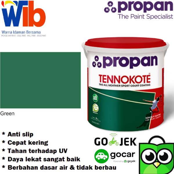 Jual CAT LAPANGAN PROPAN TENNOKOTE TNK 1000 WA galon 5 kg - GREEN ...