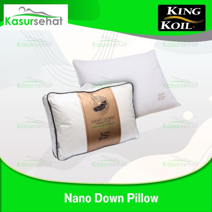 Promo King Koil Bantal Nano Down Chamber Pillow KingKoil Ori - Kab ...