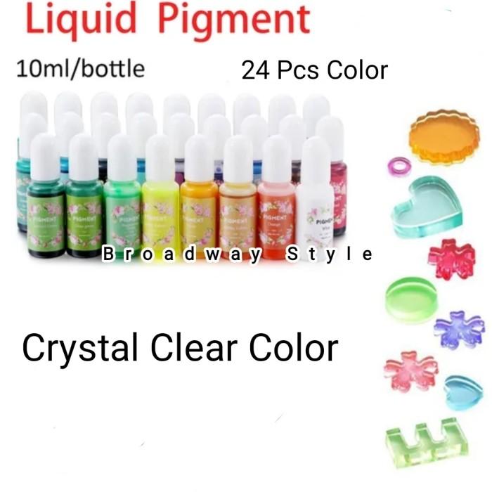Jual Pewarna Cair Liquid Resin Bubuk Pigment Mewarnai Resin Glow ...