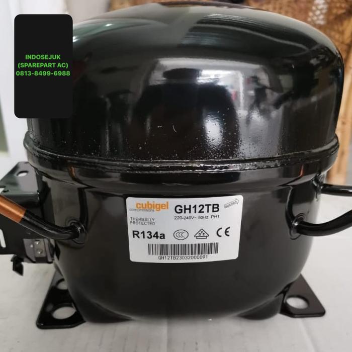 Jual KOMPRESOR CUBIGEL GH12TB R134 / COMPRESSOR CUBIGEL 3/8 R134 GH ...
