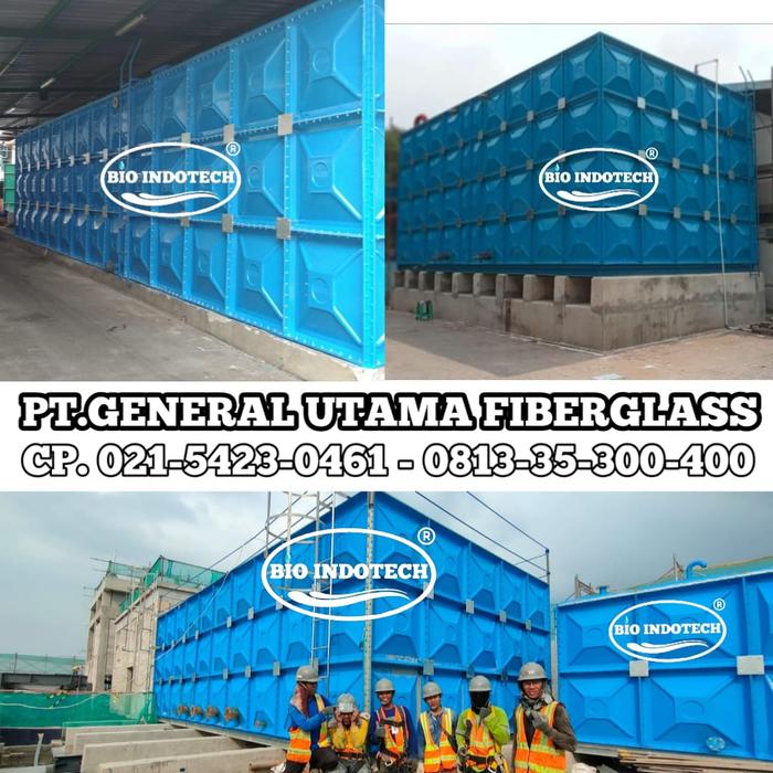 Jual tangki air panel rooftank fiberglass. Rooftank tangki fiber ...