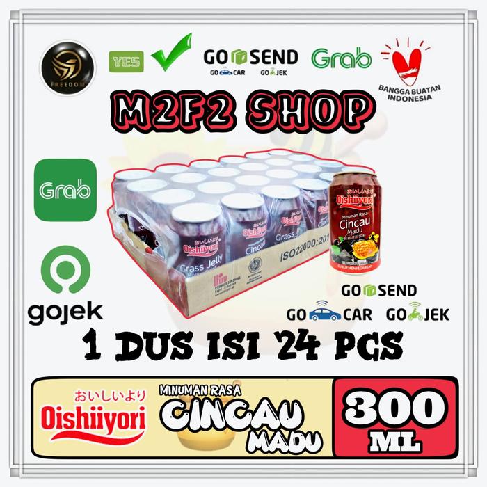 Jual Oishiiyori Minuman Segar Kaleng Semua Rasa 300 ml (Khusus Gosend ...