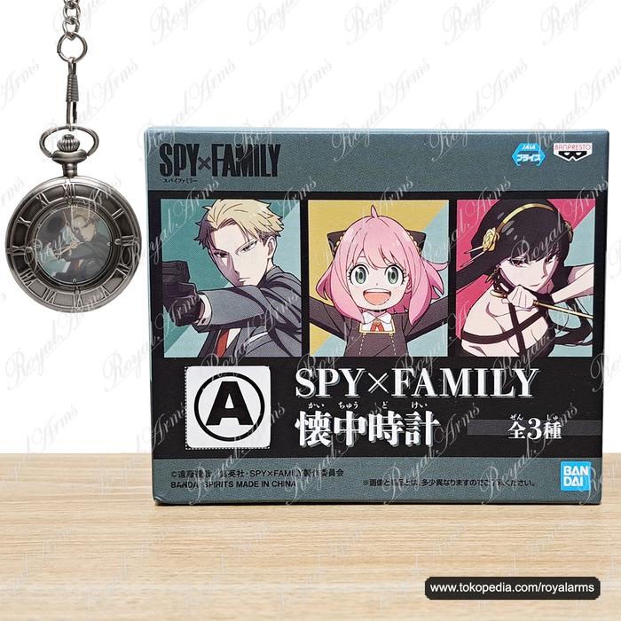 Promo SPY x FAMILY Spy Family Pocket Watch Pendant Limited Edition ...