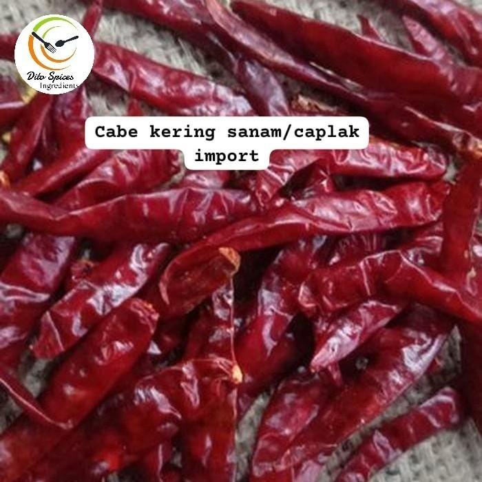 Jual Cabe kering caplak 50gr/ cabe merah besar / cabe sanam import - Kota Tangerang Selatan ...