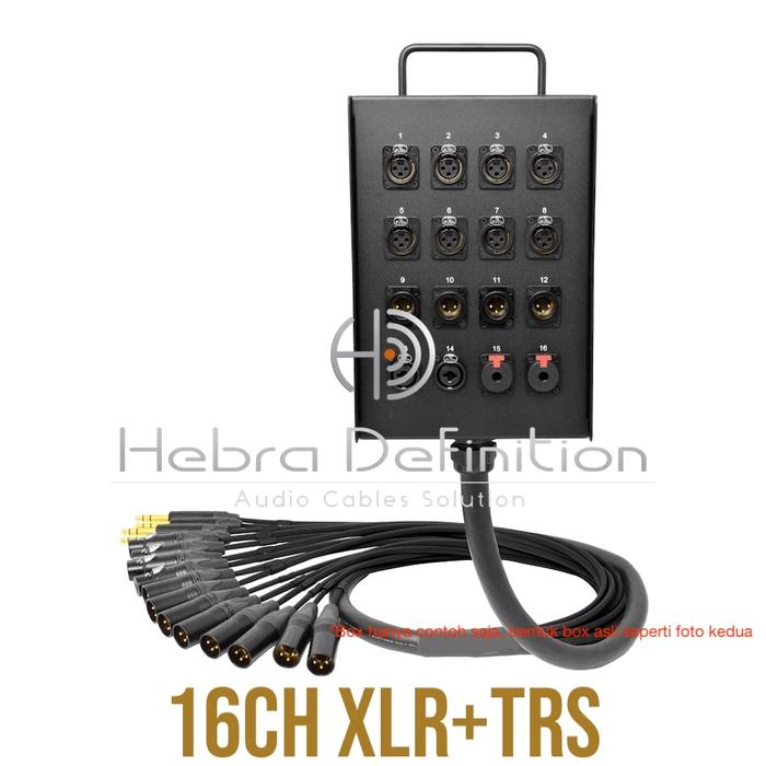 Jual JUNCTION BOX for STUDIO - HEBRA DEFINITION STUDIO BOX - 16ch XLR ...