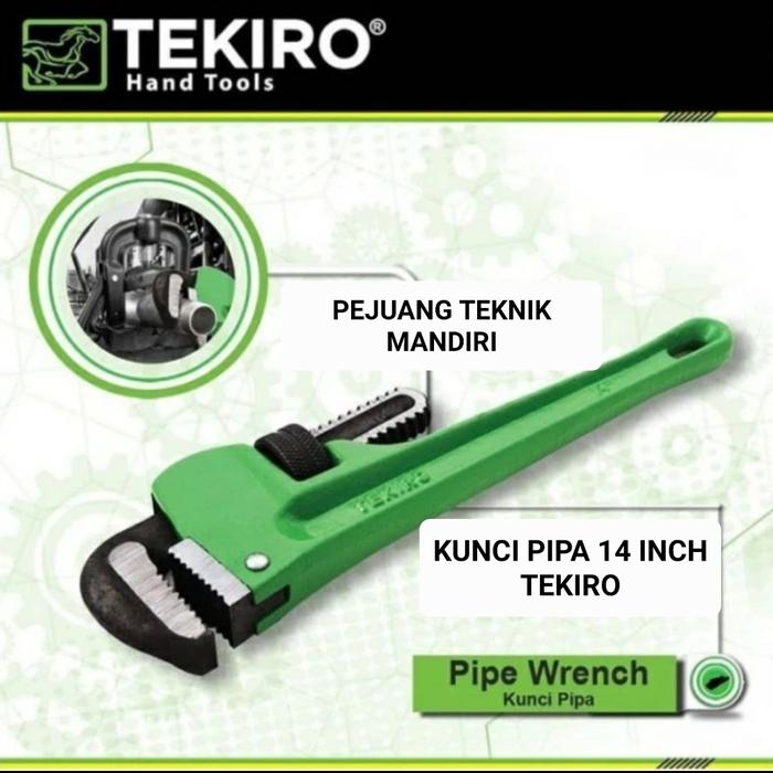 Jual KUNCI PIPA TEKIRO TEKIRO 14 INCH / PIPE WRENCH TEKIRO 14" HEAVY ...