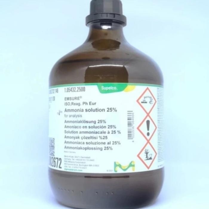 Jual Ammonia Solution 25% 2.5 Liter Pro Analisa MERCK - Kota Bogor ...