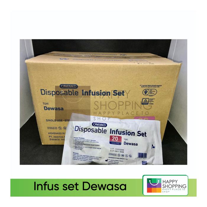 Jual Infus set Dewasa Onemed box isi 50 - ONEMED - Jakarta Timur ...