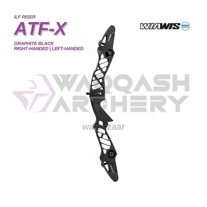 Jual WIAWIS ATF-DX 25" ILF RISER Recurve Bow Original - Hitam, Right ...