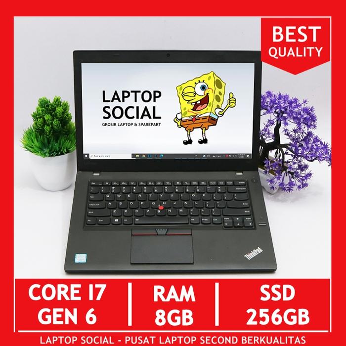 Jual Lenovo T460 Core I7 Gen 6 8GB 256GB Laptop Seken Berkualitas Murah ...
