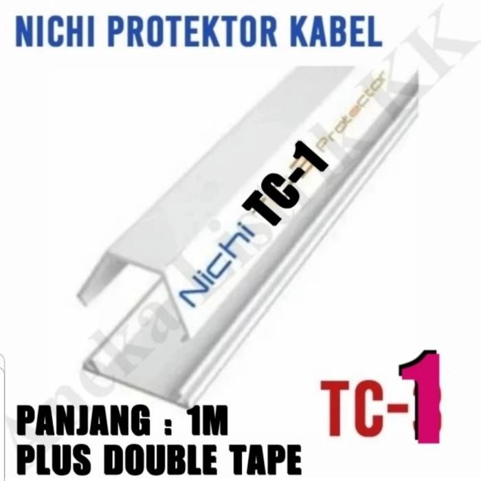 Jual NICHI PENUTUP KABEL TC 1 2 3 4 5 6 PUTIH PROTECTOR PROTEKTOR DUCTING - TC1 PUTIH NICHI ...