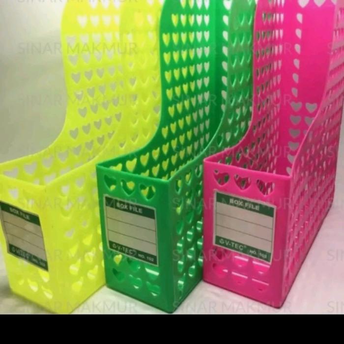 Jual BOX FILE PLASTIK/BOX FILE KERANJANG UKURAN FOLIO - Kota Surabaya ...