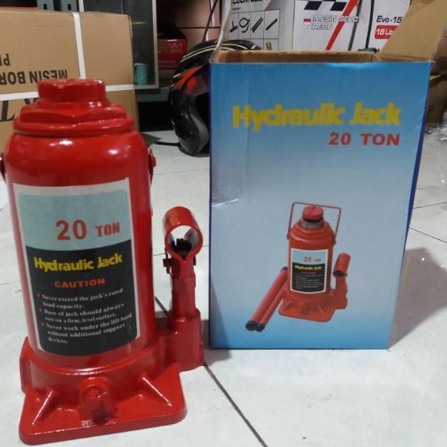 Jual Dongkrak Botol 20 ton Hidrolik Hydraulic Jack - Truck & Mobil - Kota Medan - Jaya Diesel ...