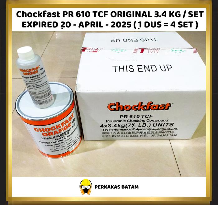 Jual CHOCKFAST ORANGE PR 610 TCF 6.35 Chock Fast Pourable Chocking ...