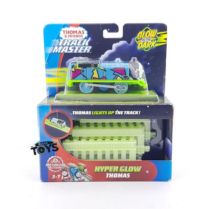 Jual Thomas & Friends Track Master Ashima Hyper Glow In Dark Motorized ...