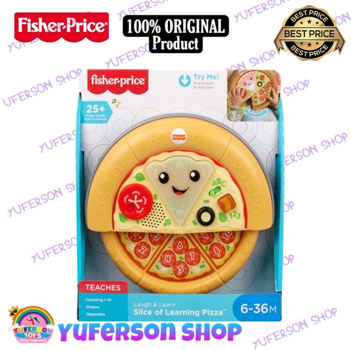 Jual Fisher Price Laugh & Learn Slice of Learning Pizza / Mainan ...
