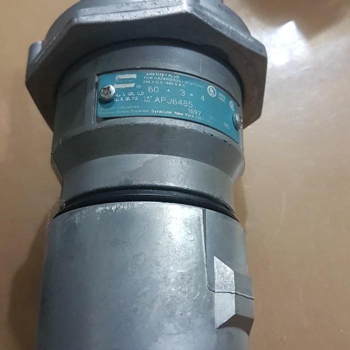 Jual Cooper Crouse Hinds Arktite Plug Receptacle 30A 3W 4P APJ3485 ...